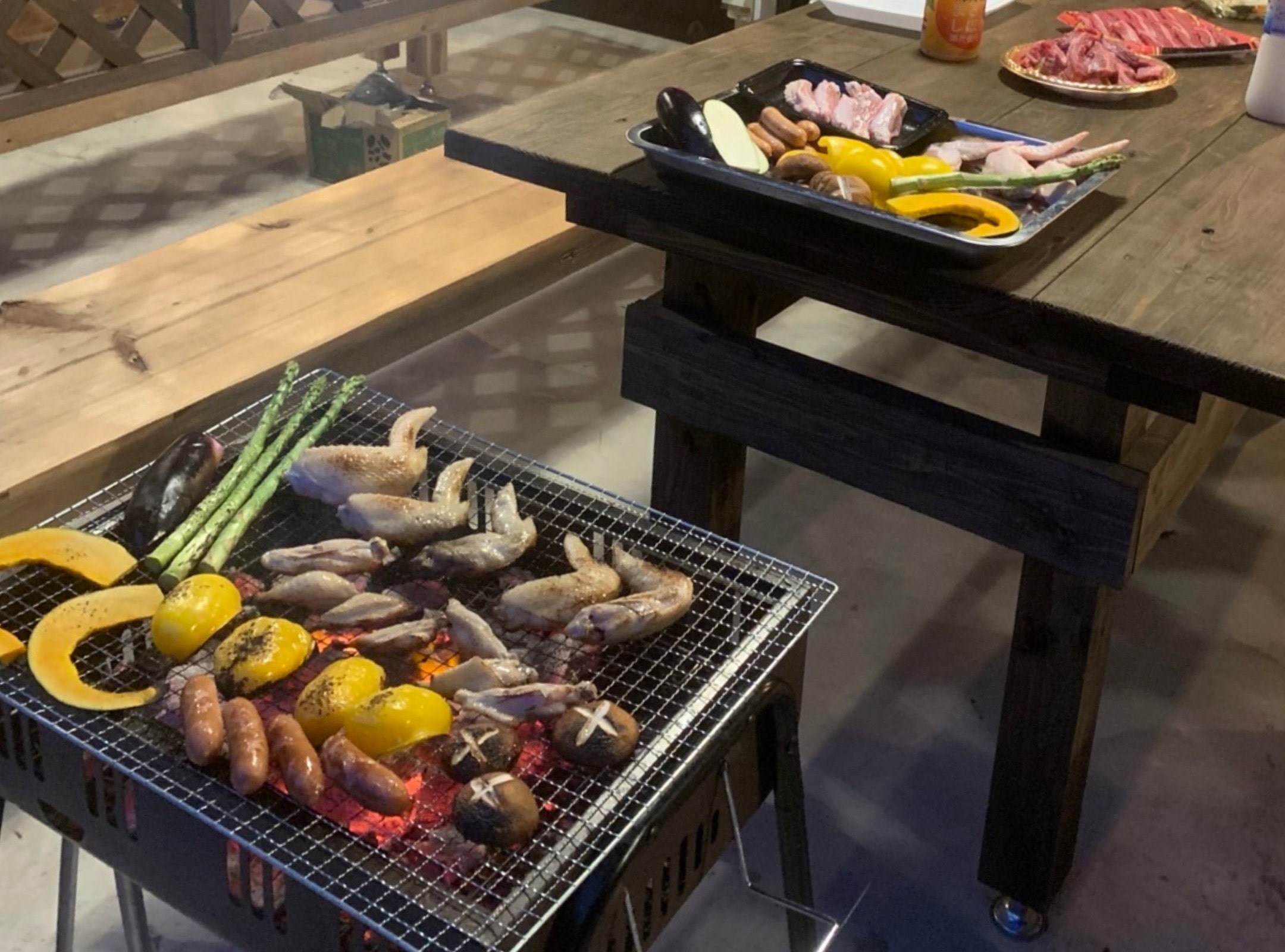 arkforest campsite | アークの森キャンプ場バーベキューエリア