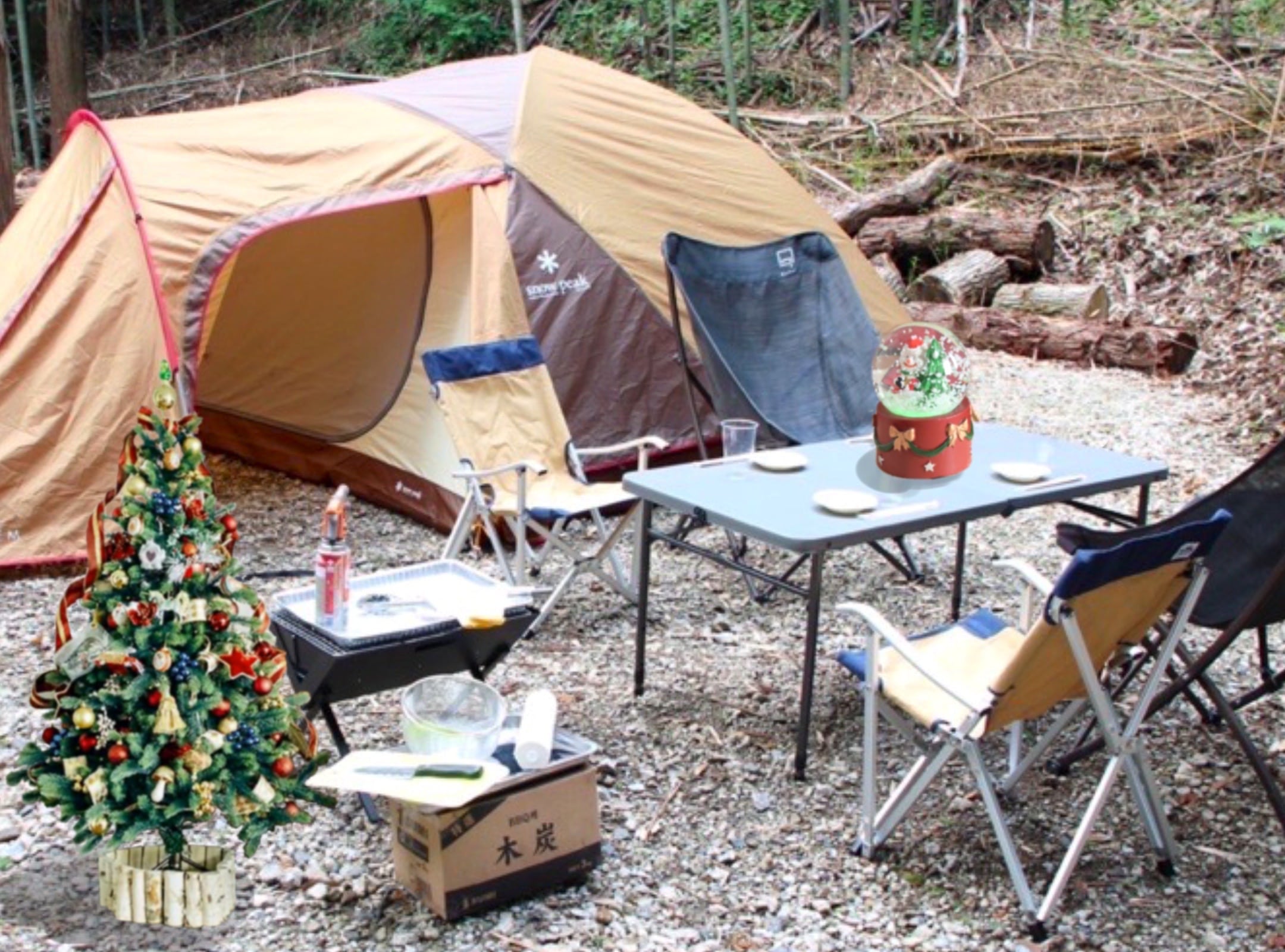 arkforest campsite | アークの森キャンプ場バーベキューエリア